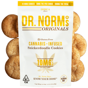 Dr. Norm’s Originals 10mg Gluten Free Snickerdoodle Cookies